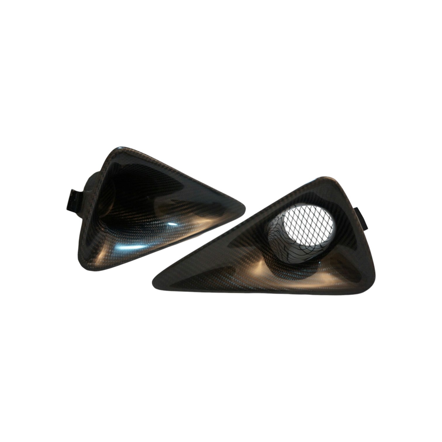 FN2 Fog Lamp Scoops - Carbon Fibre - MK8 Civic – Custom My Ride