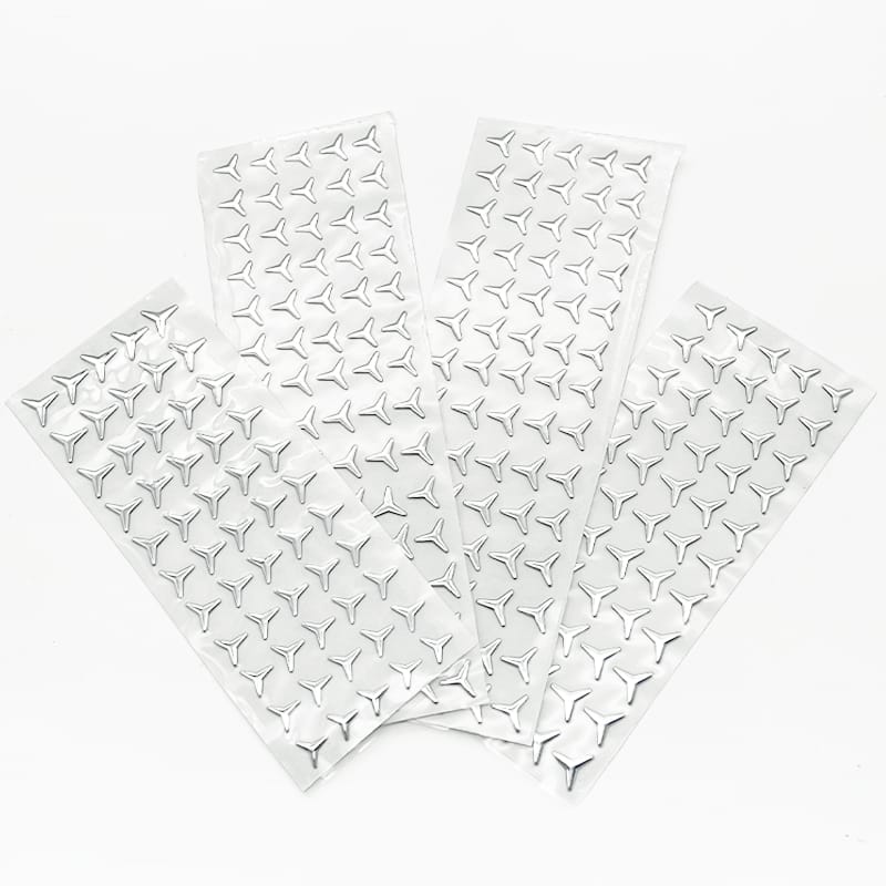 Mercedes Front Grill Star Chrome Stickers Upgrade - 2024+ W177 W206 AM ...