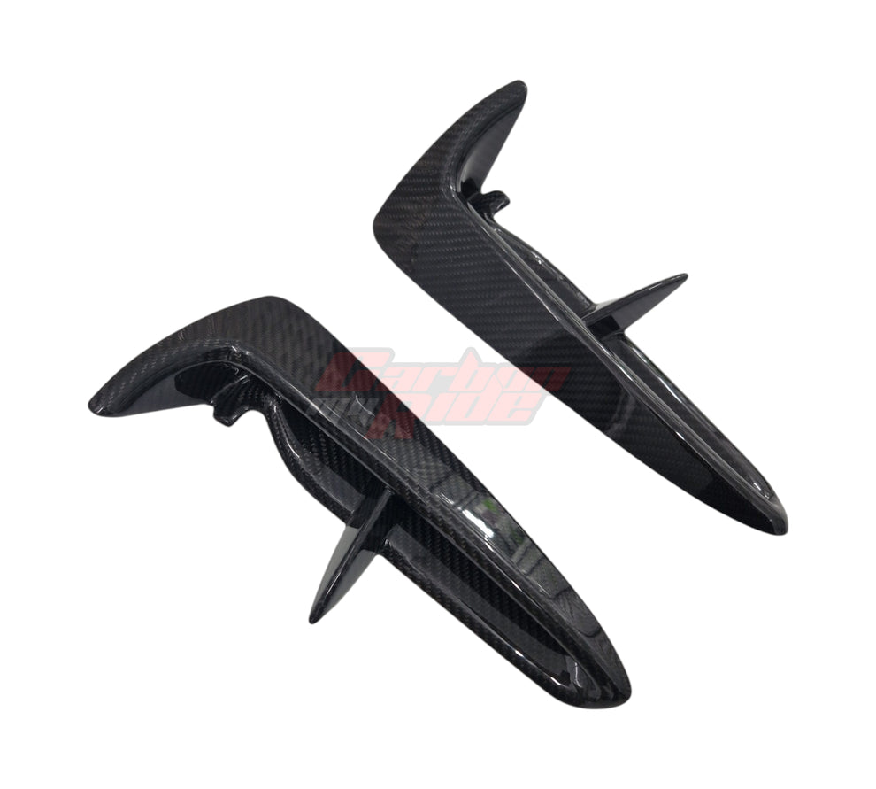 Carbon Fibre Front Air intake Vents - HONDA CIVIC TYPE R - FL5 K20C1 2 ...