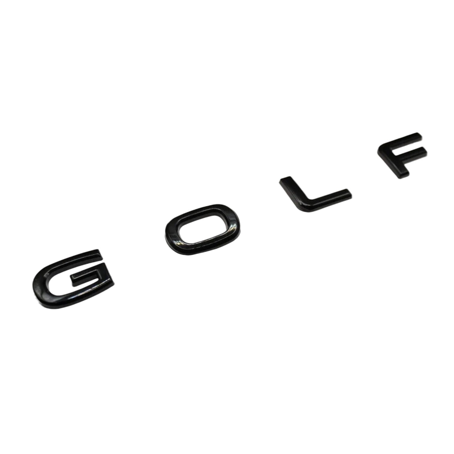 VW Golf Gloss Black Rear Logo Lettering – Custom My Ride