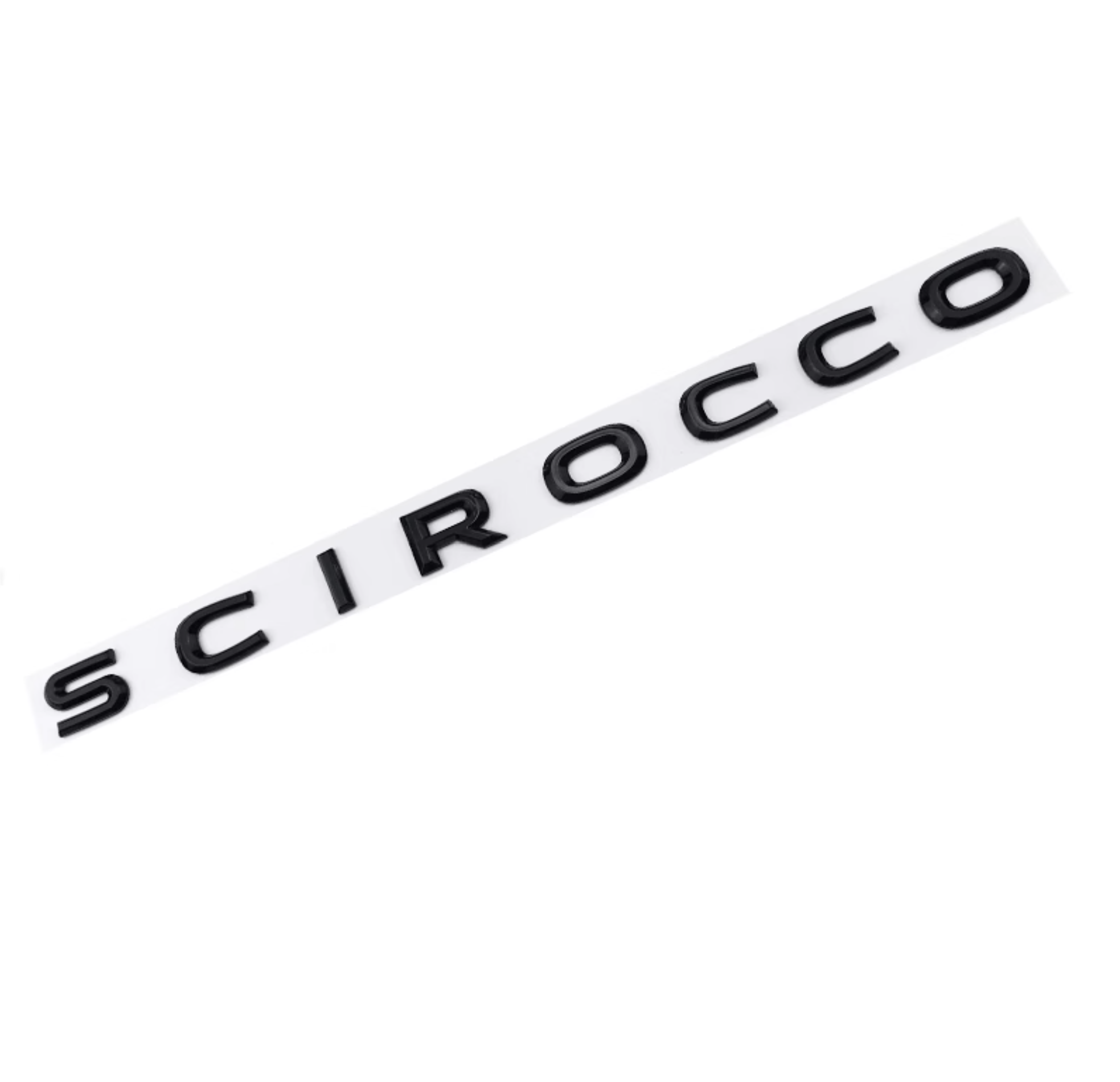 VW Scirocco Gloss Black Rear Logo Lettering – Custom My Ride