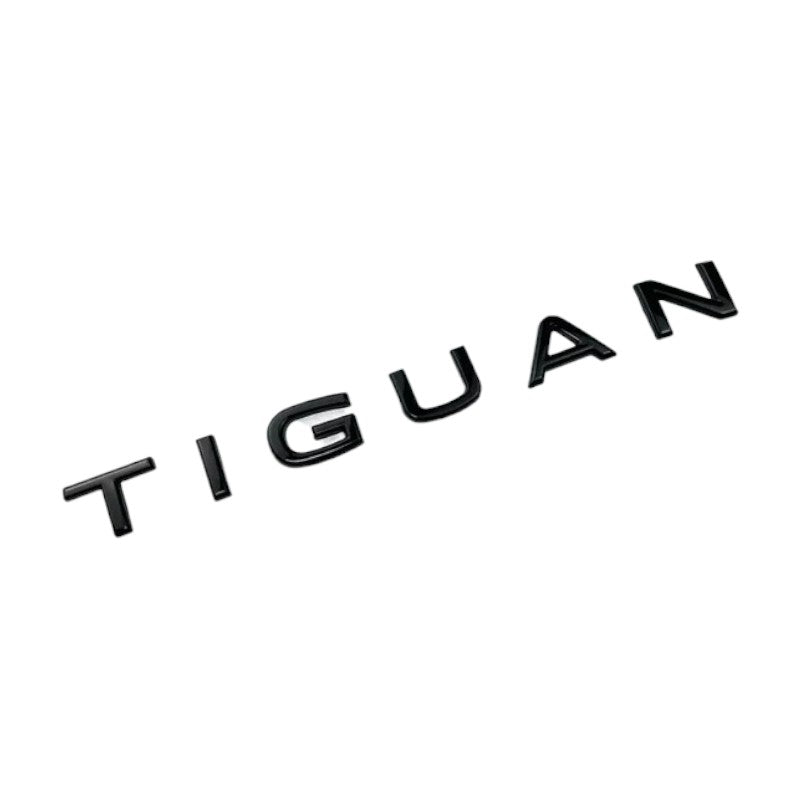 VW Tiguan Gloss Black Rear Logo Lettering 2019+ – Custom My Ride
