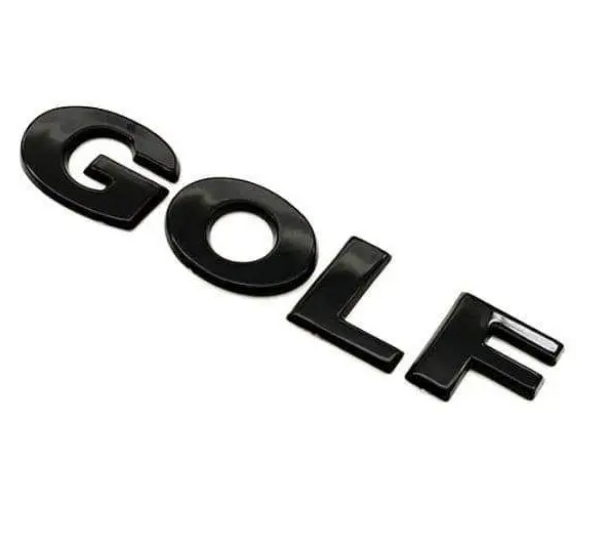 VW Golf Gloss Black Rear Logo Lettering MK6 MK7 – Custom My Ride