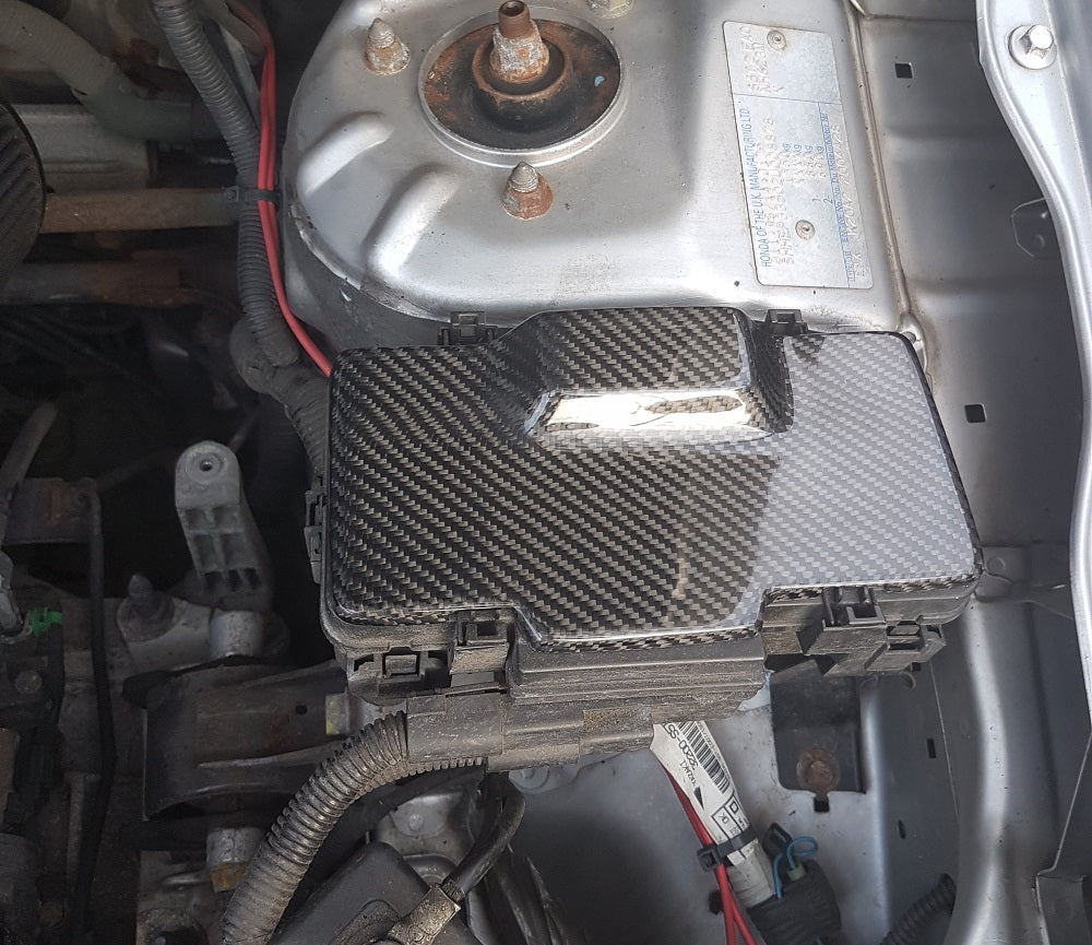 EP3/DC5 Fuse Box Cover - Carbon Fibre - Civic MK7 2002-06 – Custom My Ride